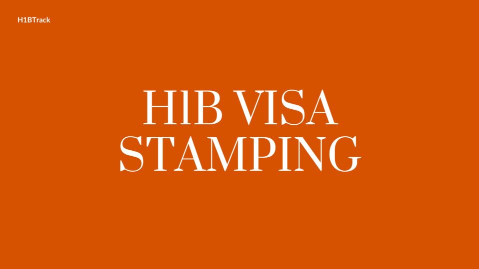 H1B Visa Stamping in 2026: Guide to Your Consulate Interview
